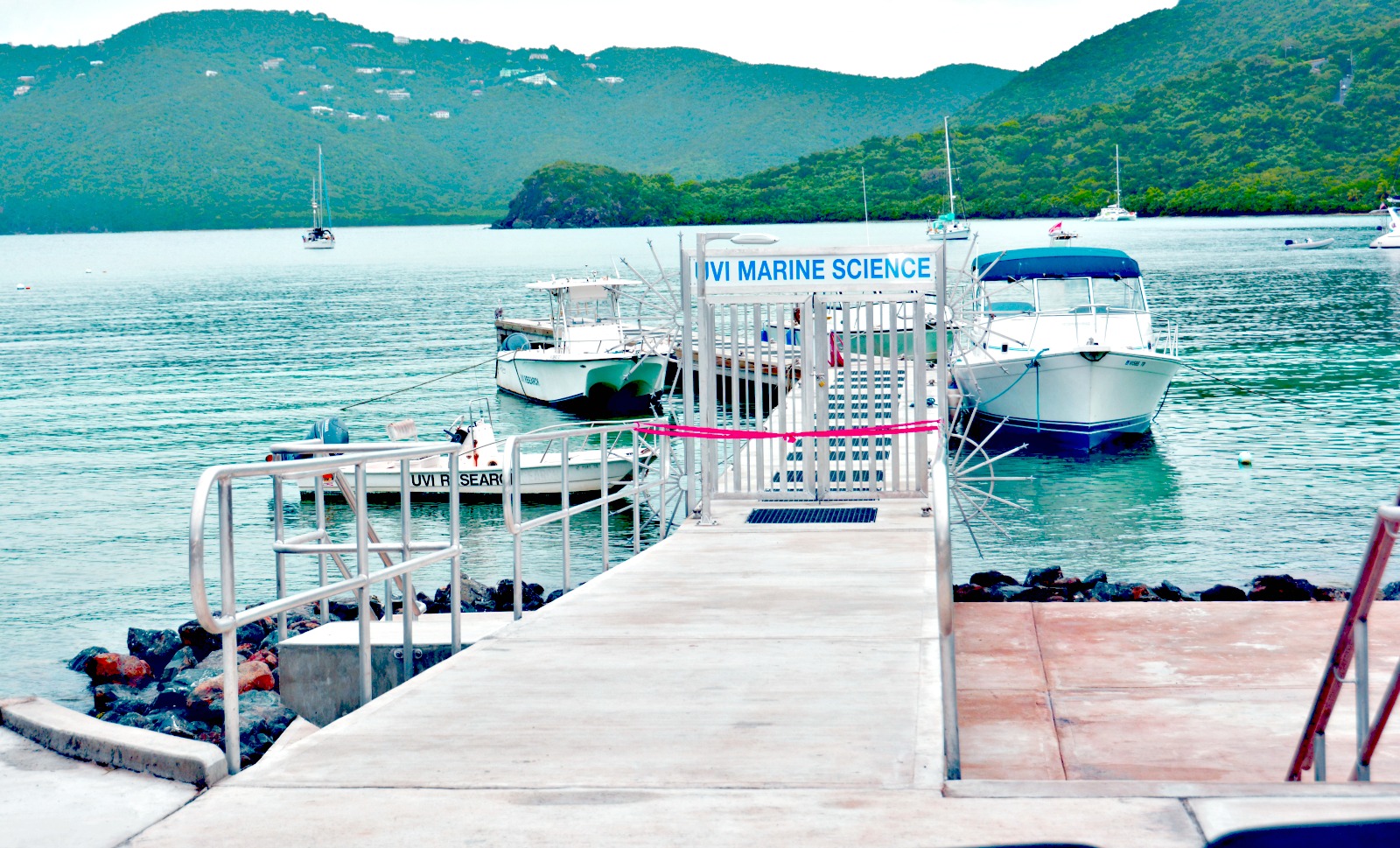 UVI Unveils New Dock At Center For Marine Science - V.I. ConsortiumV.I ...